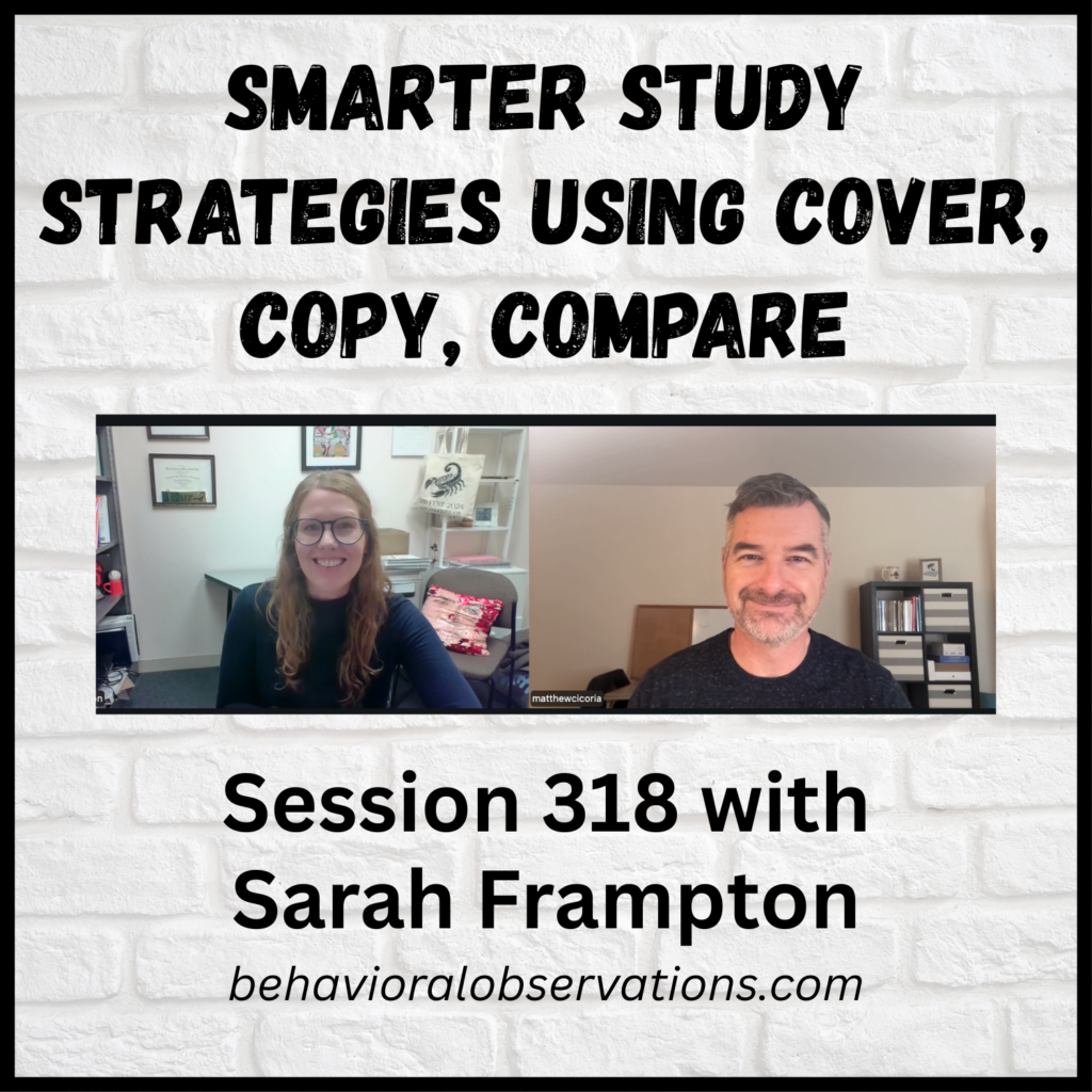 Smarter Study Strategies Using Cover, Copy, and Compare: Session 318 ...